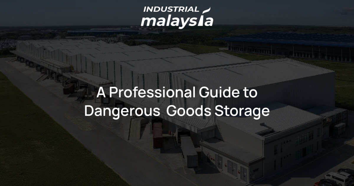 Chemical Storage Guidelines for a Dangerous Goods Warehouse ...