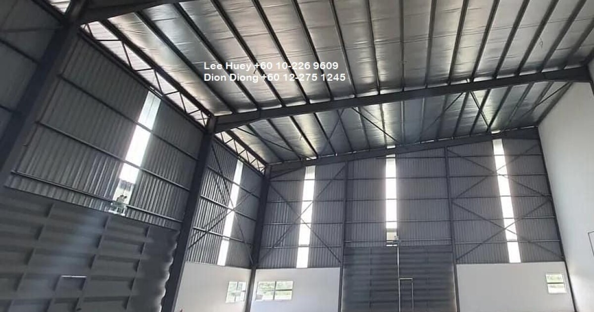 Klang Banting Jalan Satu Kawasan Perusahaan Olak Lempit | Industrial ...