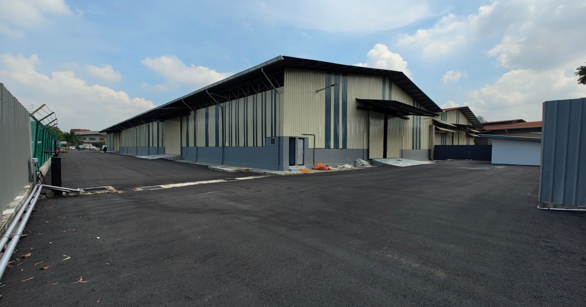 Pandamaran Factory for Rent at Persiaran Raja Lumu | Industrial Malaysia