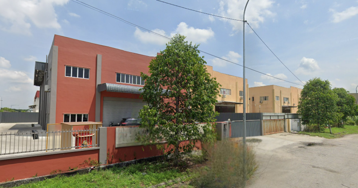Klang Meru Semi Detached Factory For Sale at Jalan Korporat 6 ...