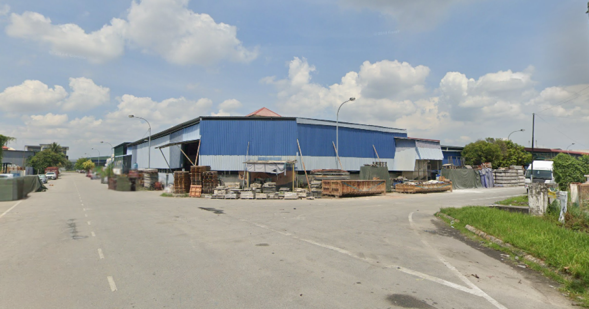 Klang Meru End Lot Factory For Sale At Jalan Korporat 4B/KU9 ...