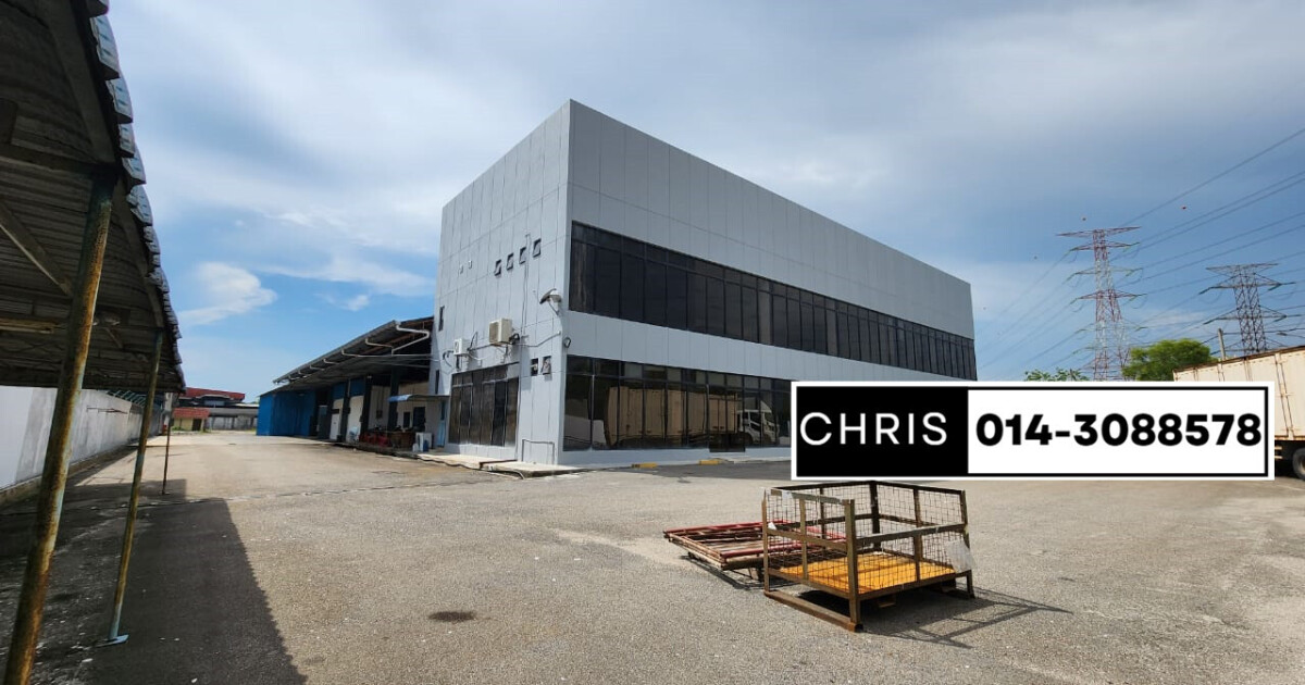 Penang Juru Kawasan Perindustrian Juru Jalan IKS Juru [Factory For Rent ...