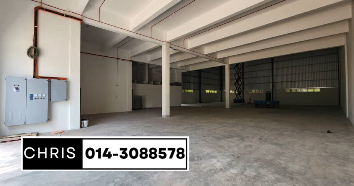 Juru Warehouse for Rent at Lorong IKS Juru 3 | Industrial Malaysia