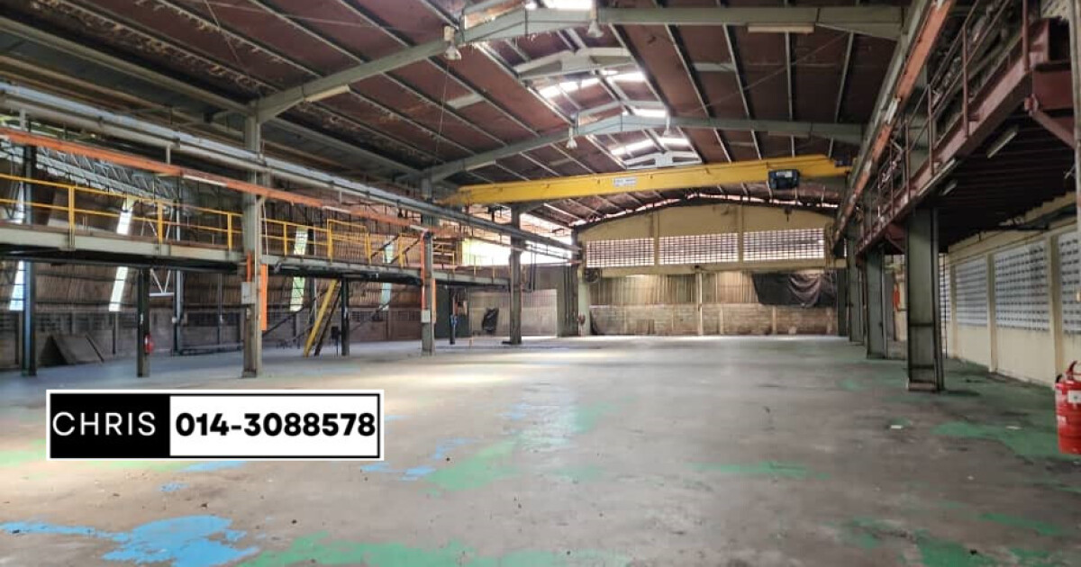 Penang Bukit Mertajam Juru Industrial Estate [Factory For Rent ...