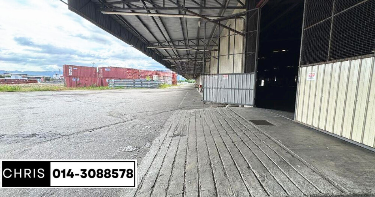 Penang Butterworth Kawasan Perindustrian Deep Water Wharves [ Warehouse ...